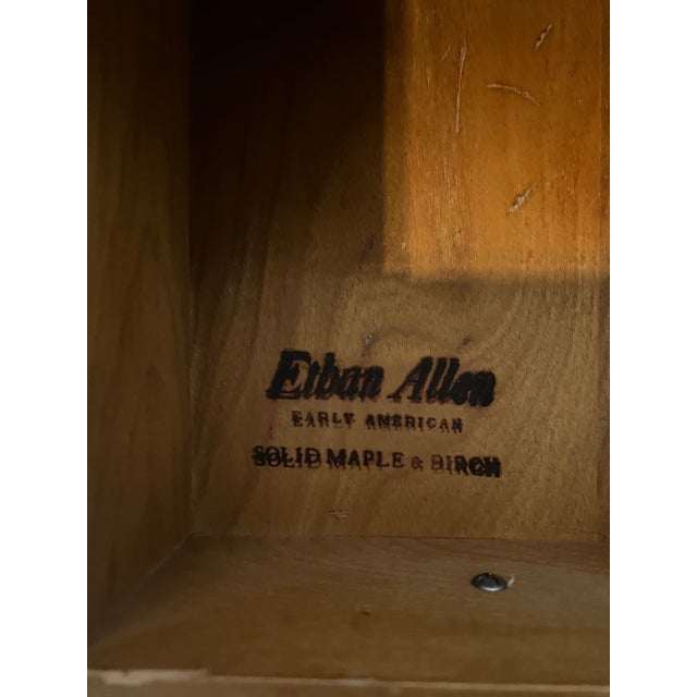 1970s Ethan Allen Side Table | Chairish