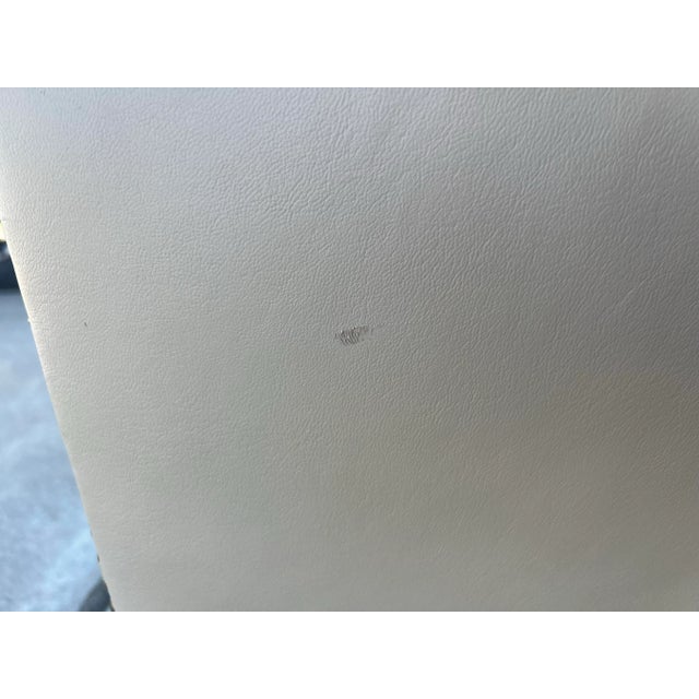 Hancock and Moore Chippendale Tan Leather Wingback Recliner With Brass ...