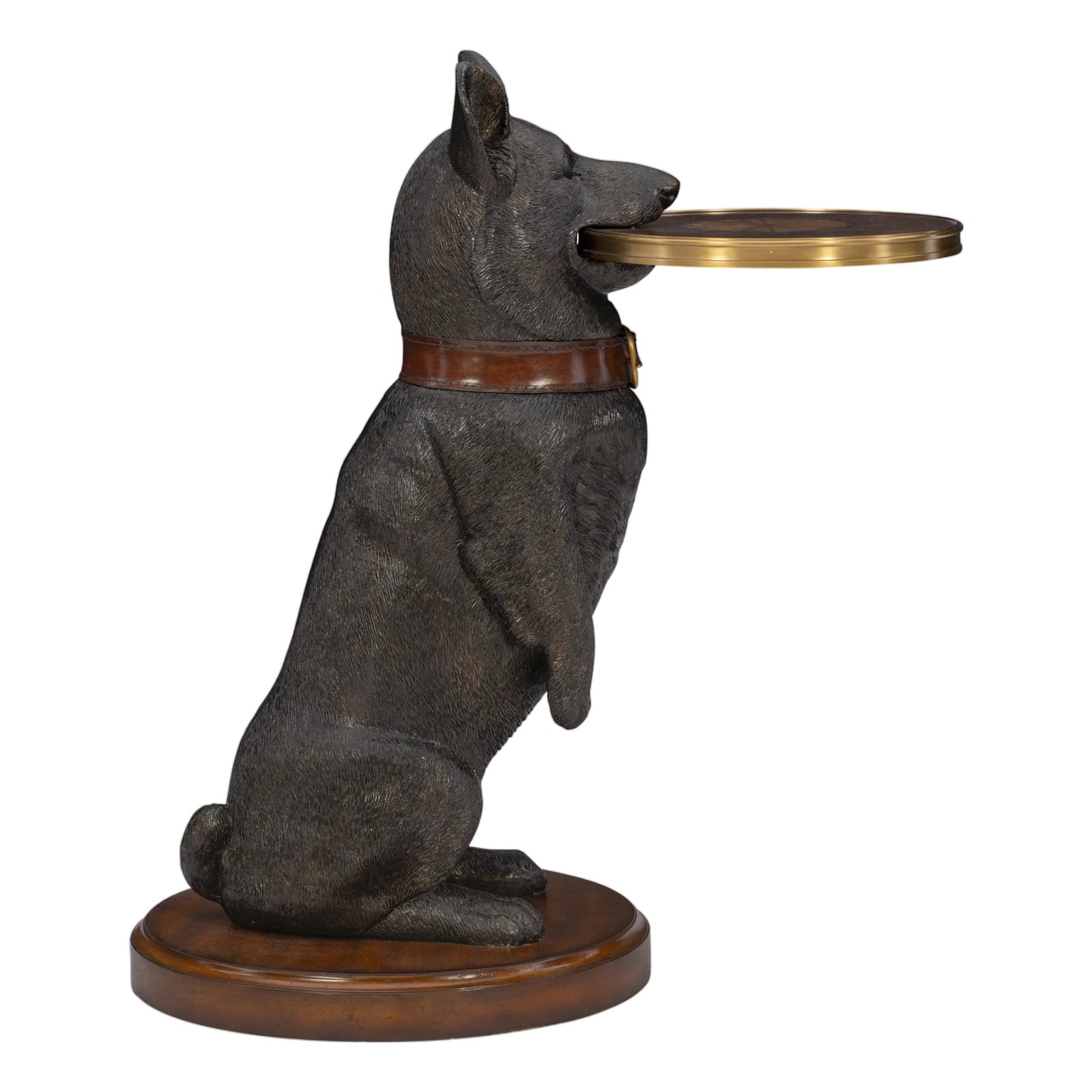 Maitland-Smith Corgi Accent Table | Chairish