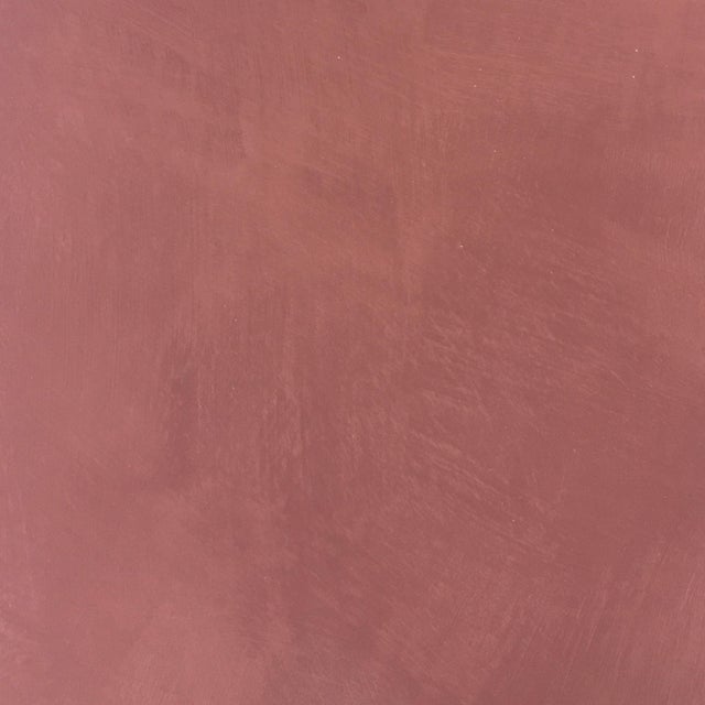 "Matissio No 3 - Red" Set of Two Textural Botanical Paintings | Chairish