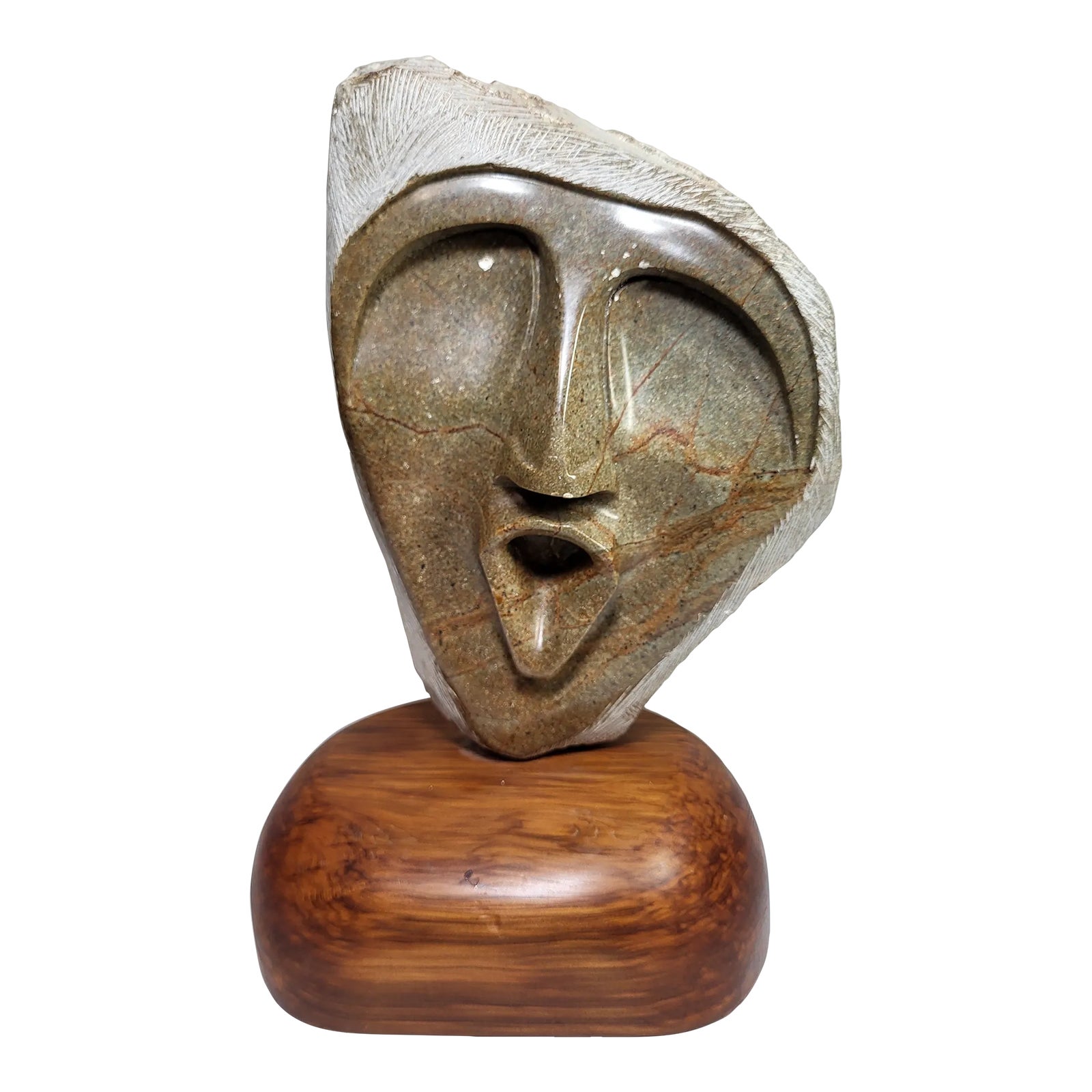 1990s Morley Myers Postmodern Stone Sculpture | Chairish