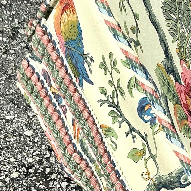 Vintage Regency Custom Schwartz Paris Printed Knole Sofa | Chairish