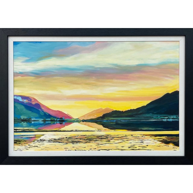 Angela Wakefield, Colourful Landscape Painting of the Scottish ...