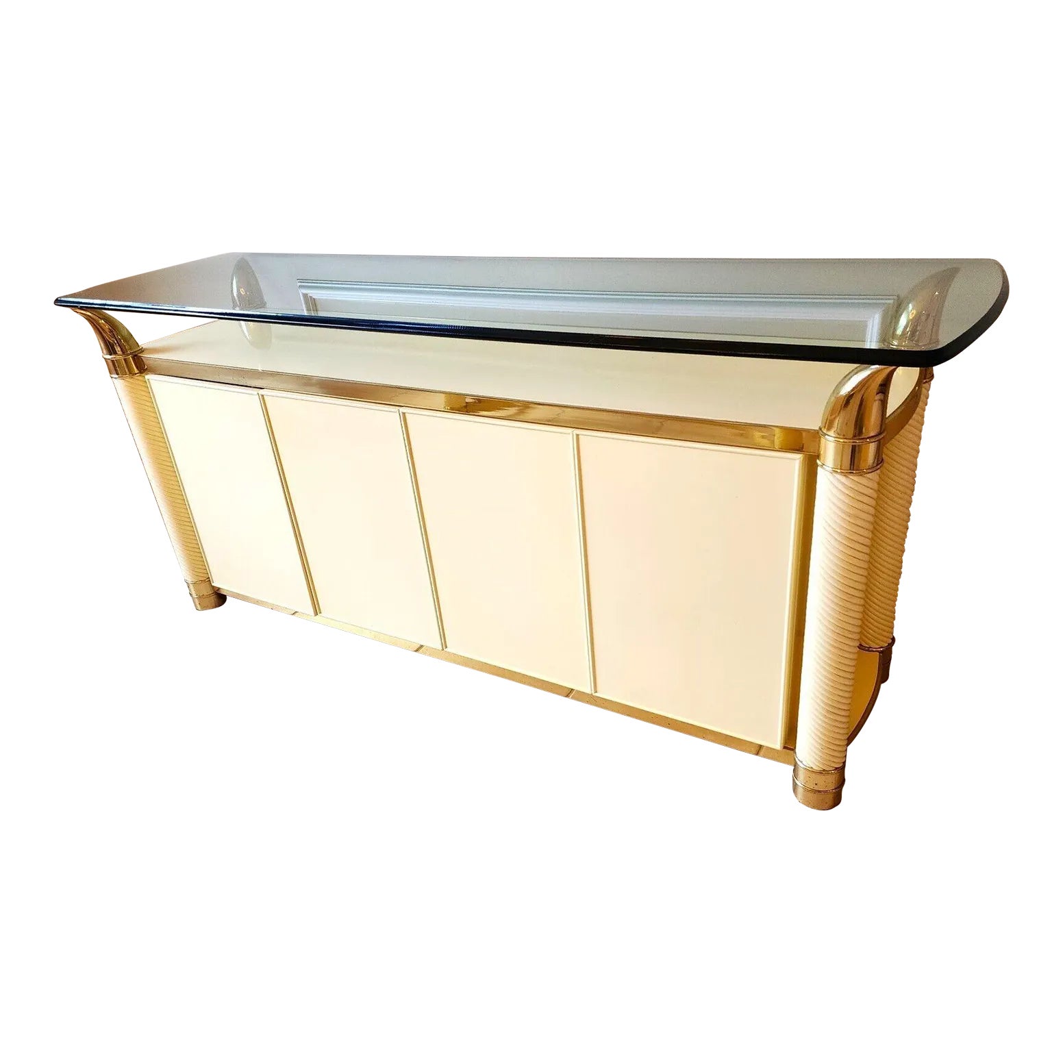 Tommaso Barbi Tusk Style Buffet Dry Bar Cabinet | Chairish