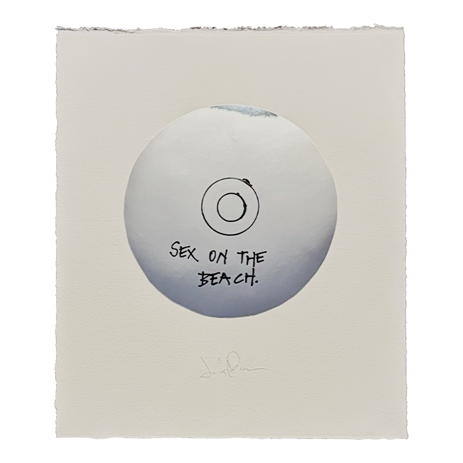 "Sex on the Beach Cd" Original Artwork by Jake Poser | Chairish