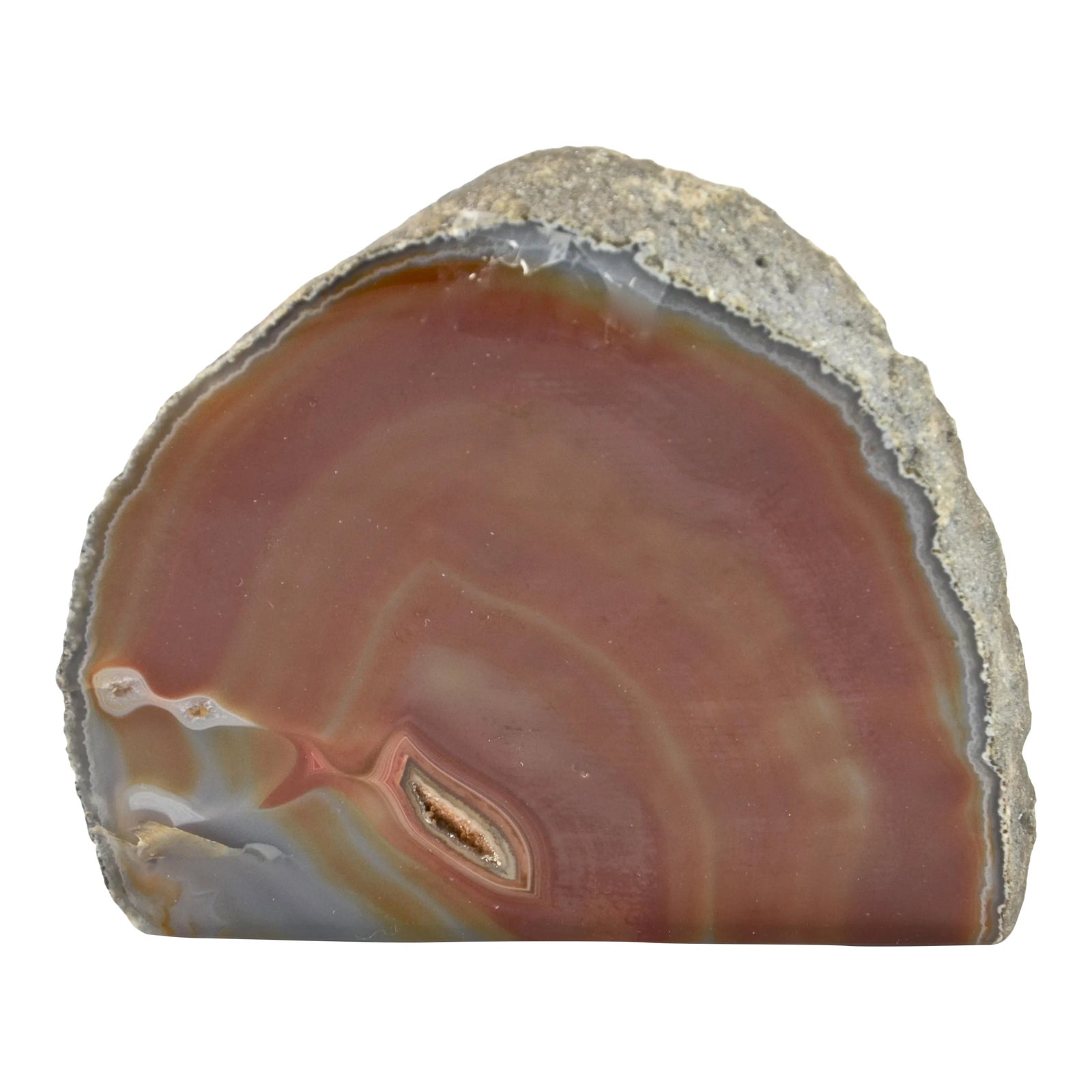 Natural Red Agate Paper Weight | Chairish