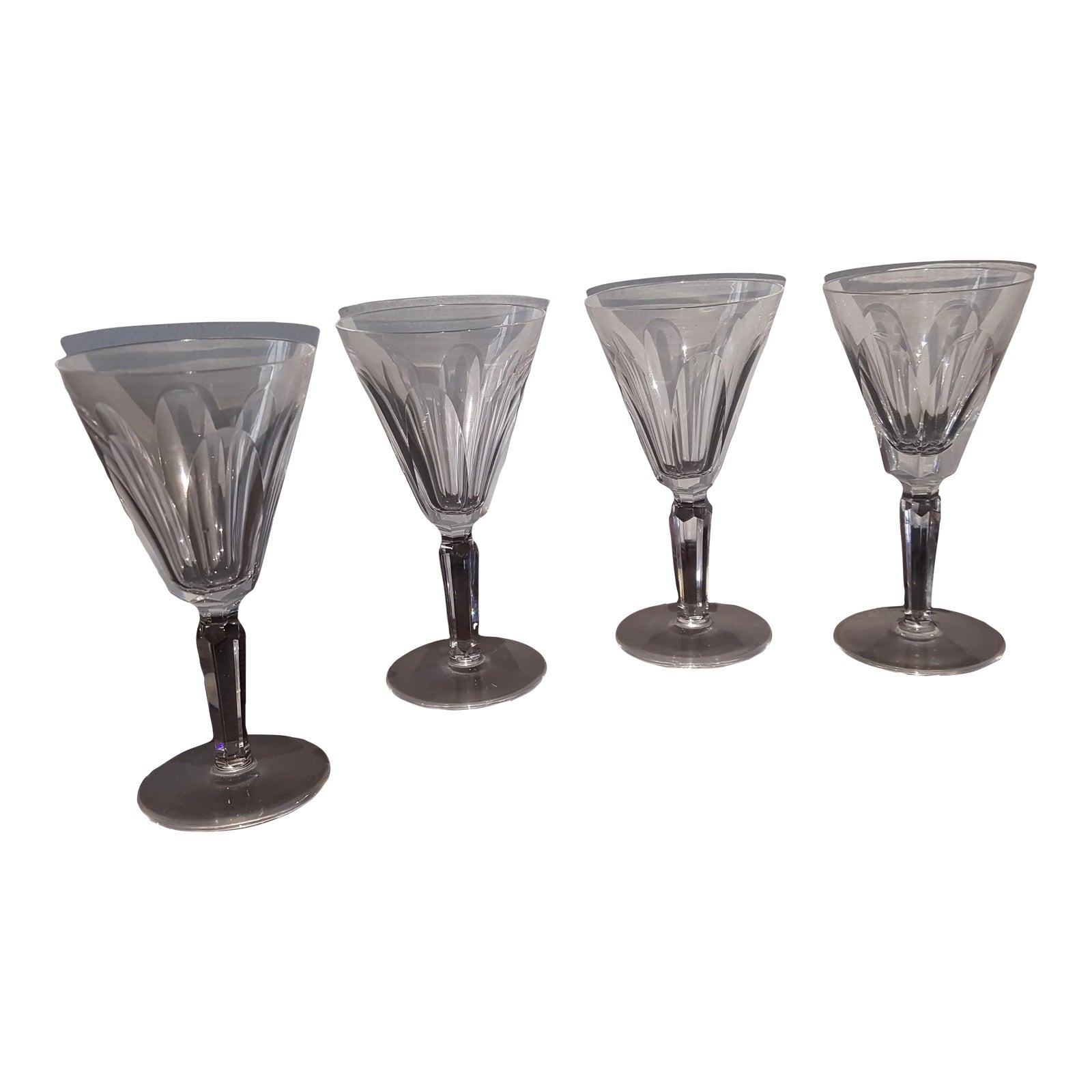 Vintage Waterford Crystal Wine Glasses Set Of 4 Chairish