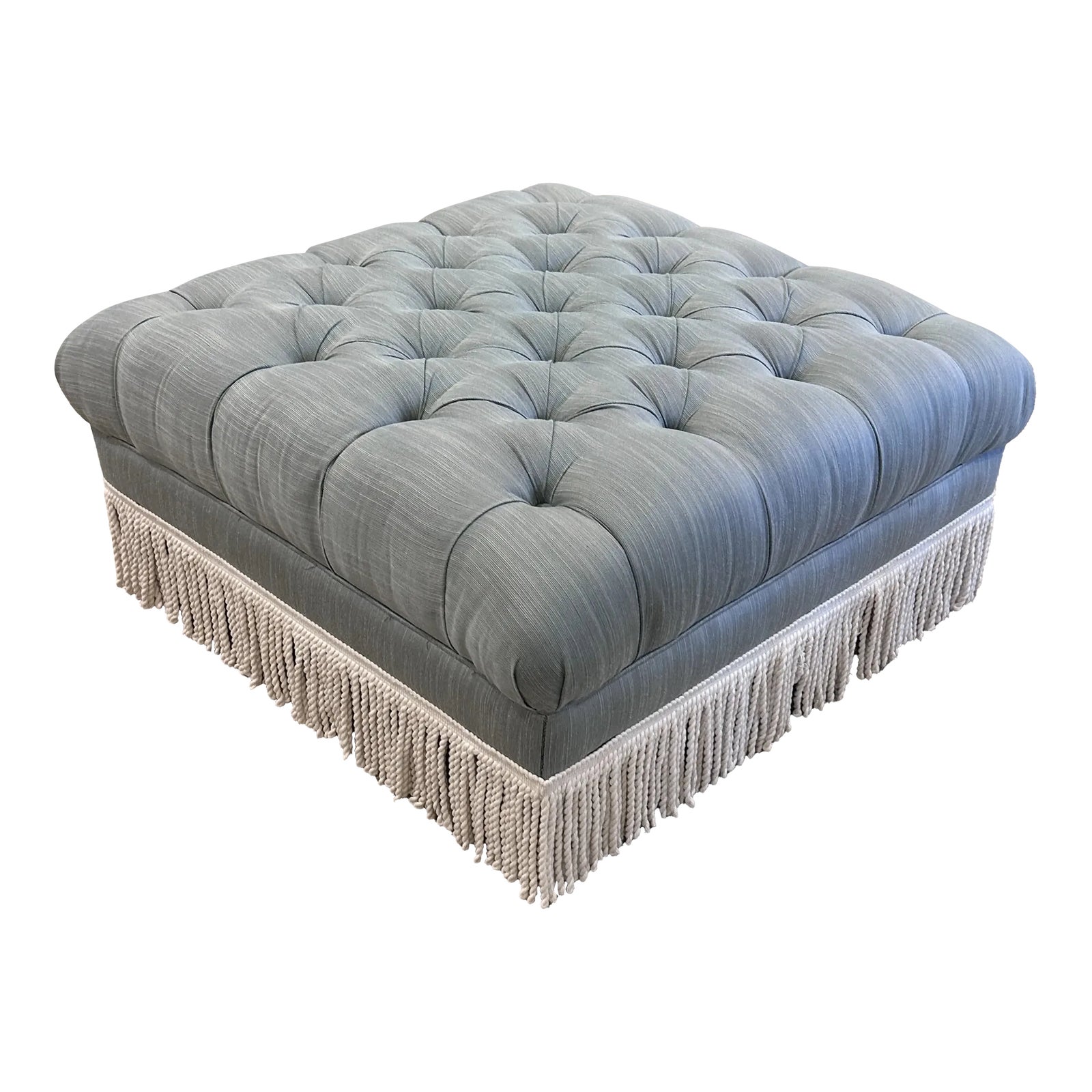 Jonathan Adler Baxter Ottoman | Chairish