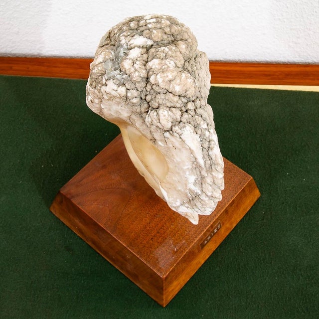 Mid Century Modern Stone Sculpture Ram Martha G Huey Aries Statue ...