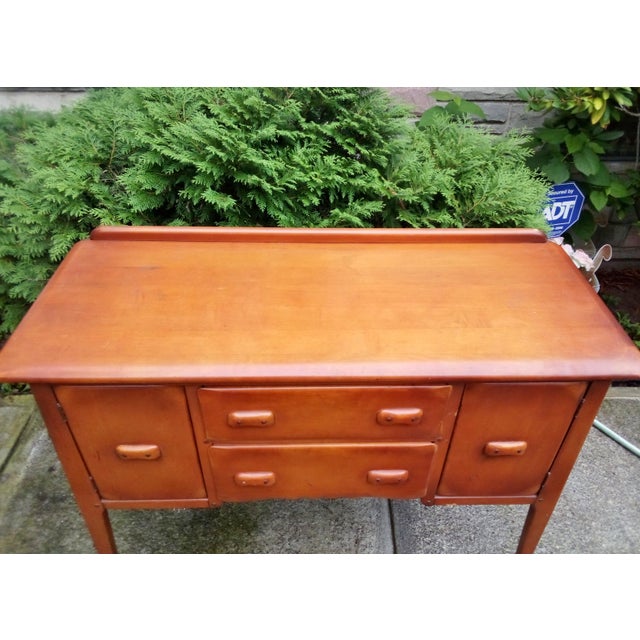 Antique Maple Sideboard Early 1900's | Chairish