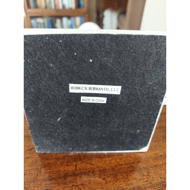 Ruffled Denim Eyelet Lace Table Lamp With Dove Finial | Chairish