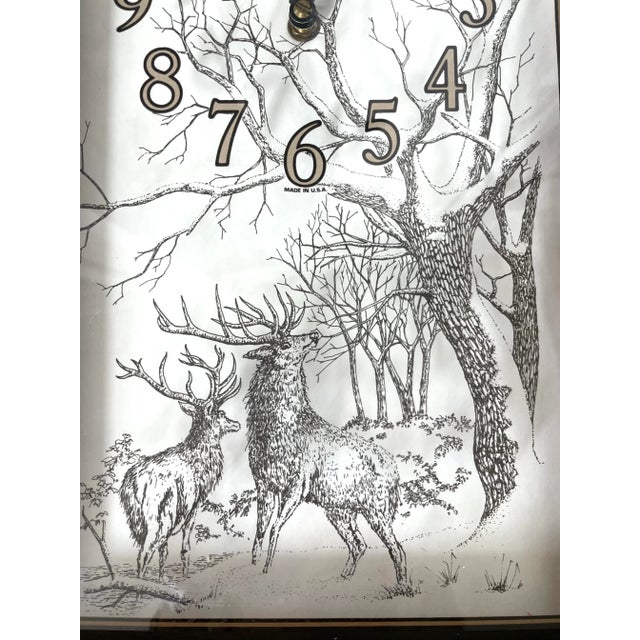 Vintage 1970’s Verichron Standing or Wall Buck Bucks Deer Wood Wall ...