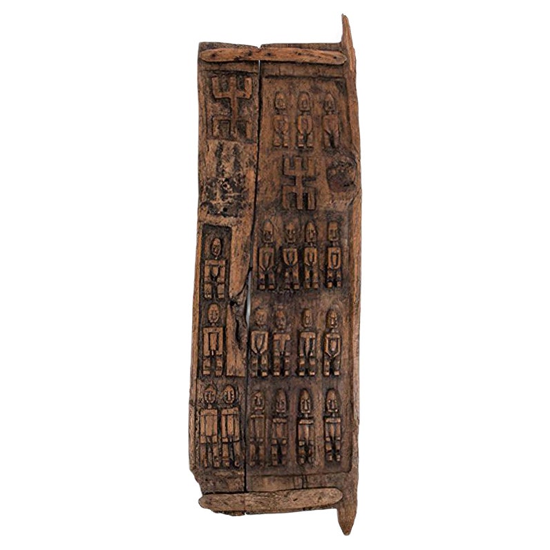Vintage Wood Dogon Door | Chairish