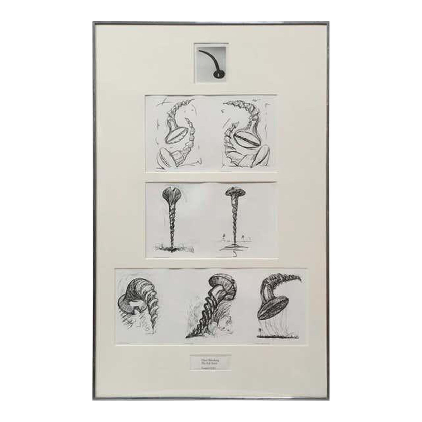 "The Soft Screws" Pop-Art Print by Claes Oldenburg Published by Gemini ...