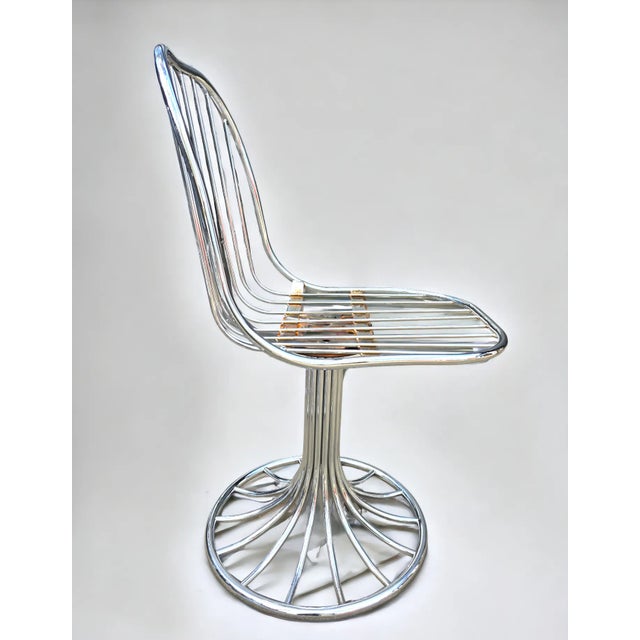 Vintage Gastone Rinaldi Rima Wire Margot Chairs | Chairish