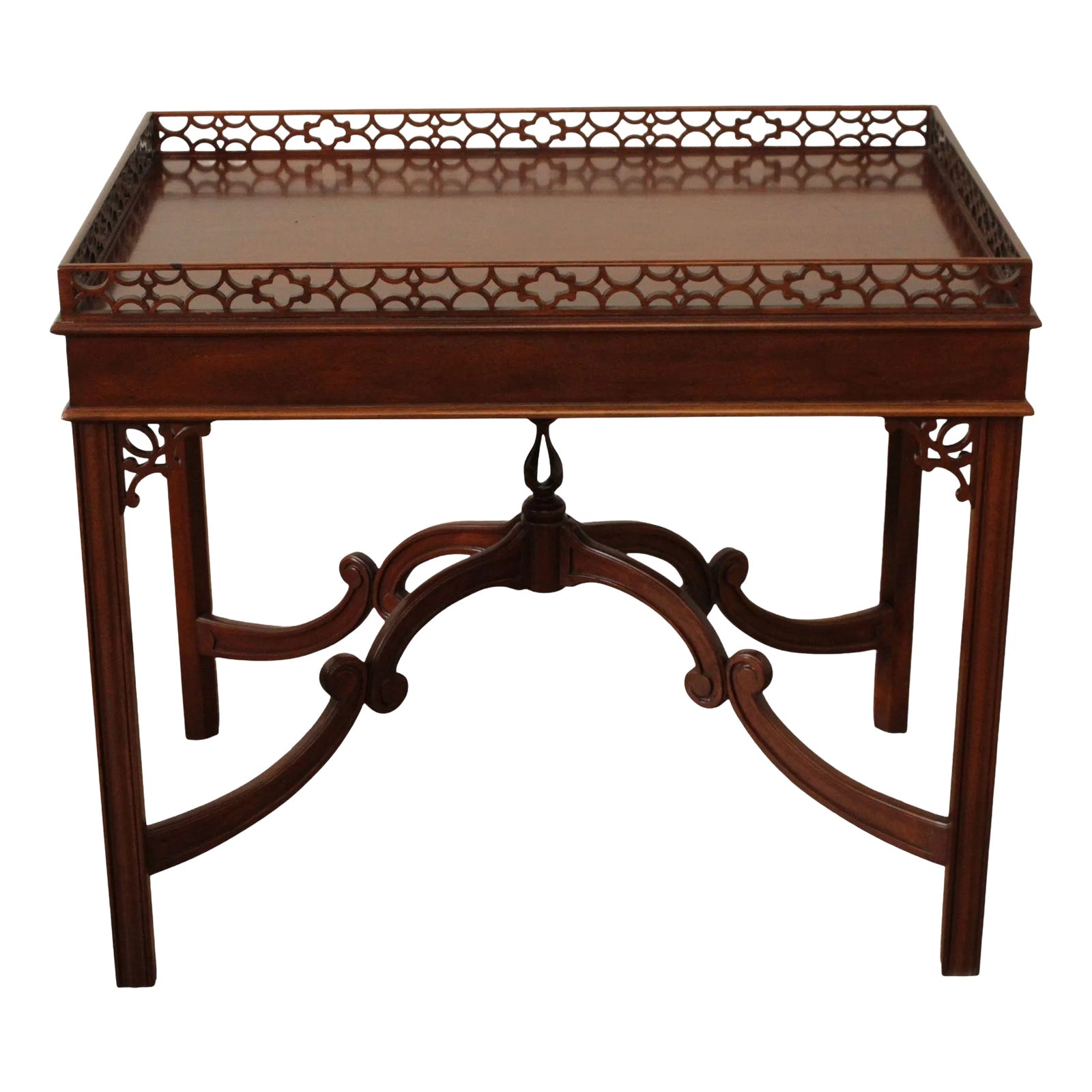Sutton Century Reproductions Chippendale Style Mahogany Tea Table ...