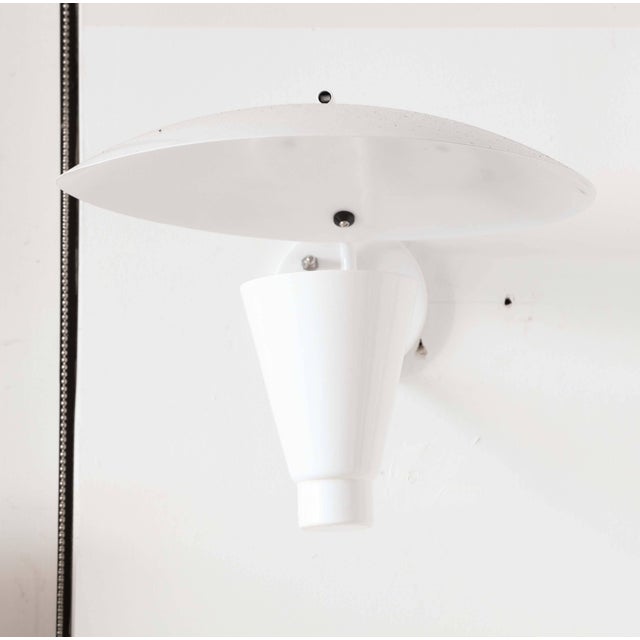 Lightolier White Wall Sconce | Chairish