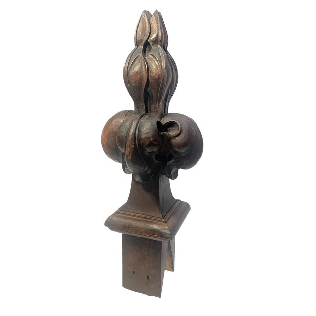 Architectural Salvaged Hand Carved Wooden Gothic Styled Pinnacle ...