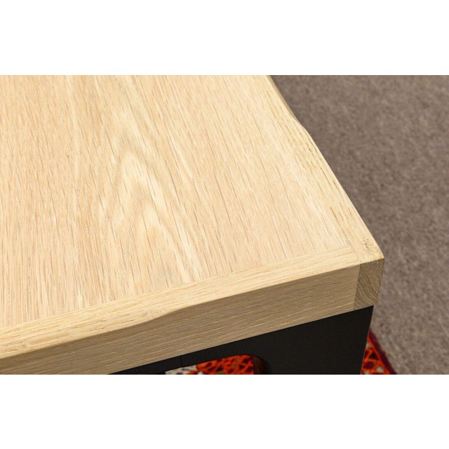 Maxalto "Alcor" Contemporary Modern Brushed Light Oak Rectangular ...