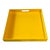 Vintage Lacquered Yellow Serving Tray | Chairish