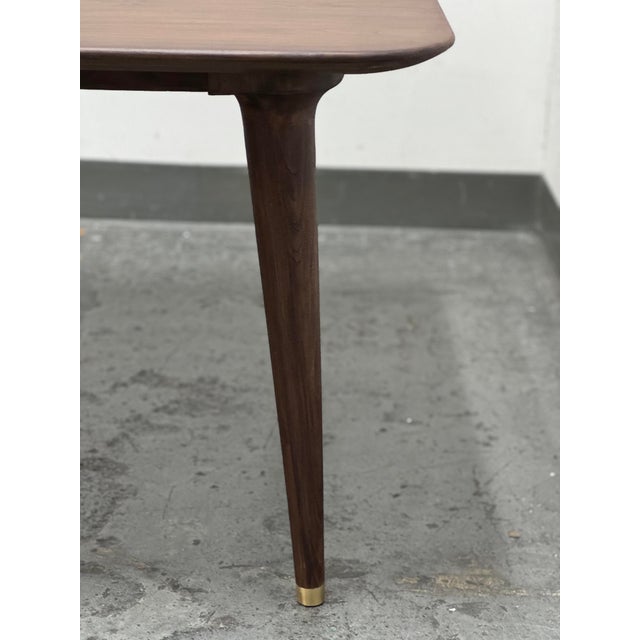 New Brownstone Landon Walnut Dining Room Table | Chairish