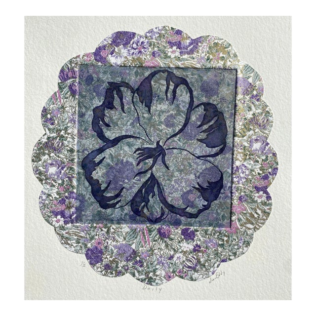 Jane Eddy Doily Mixed Media Print | Chairish
