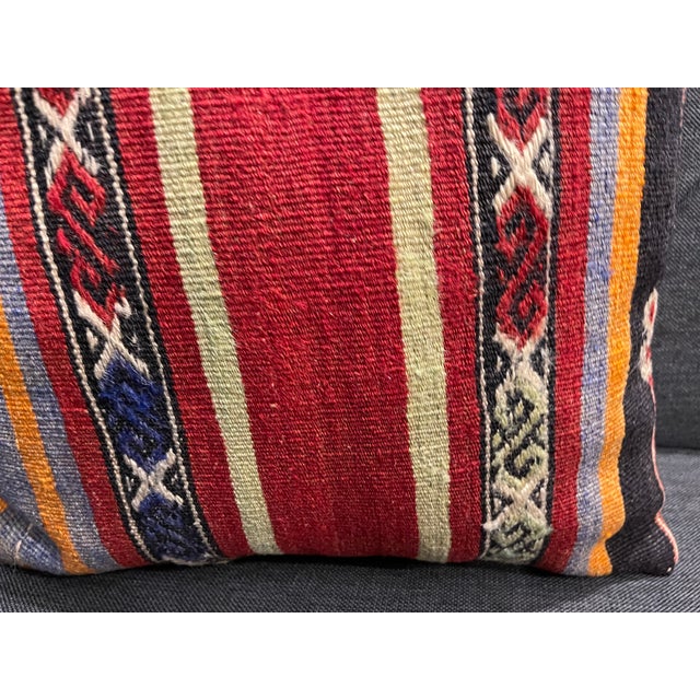 Colorful Vintage Pillow Cover | Chairish