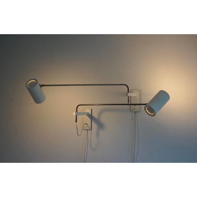 Model 39 Wall Lamps by Willem Hagoort for Hagoort Lamps, 1960s, Set of ...