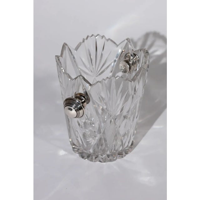 Vintage Cut Glass Ice Bowl | Chairish
