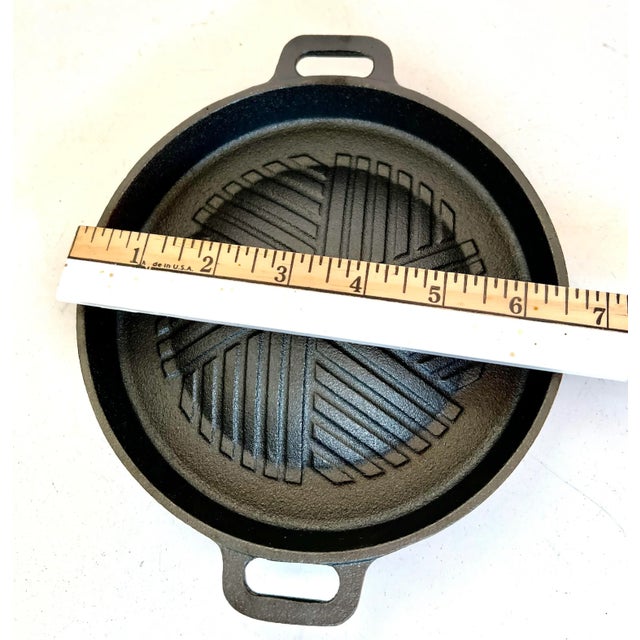 Mid Century Japanese Vintage Cast Iron Small Individual Serving Pan ...