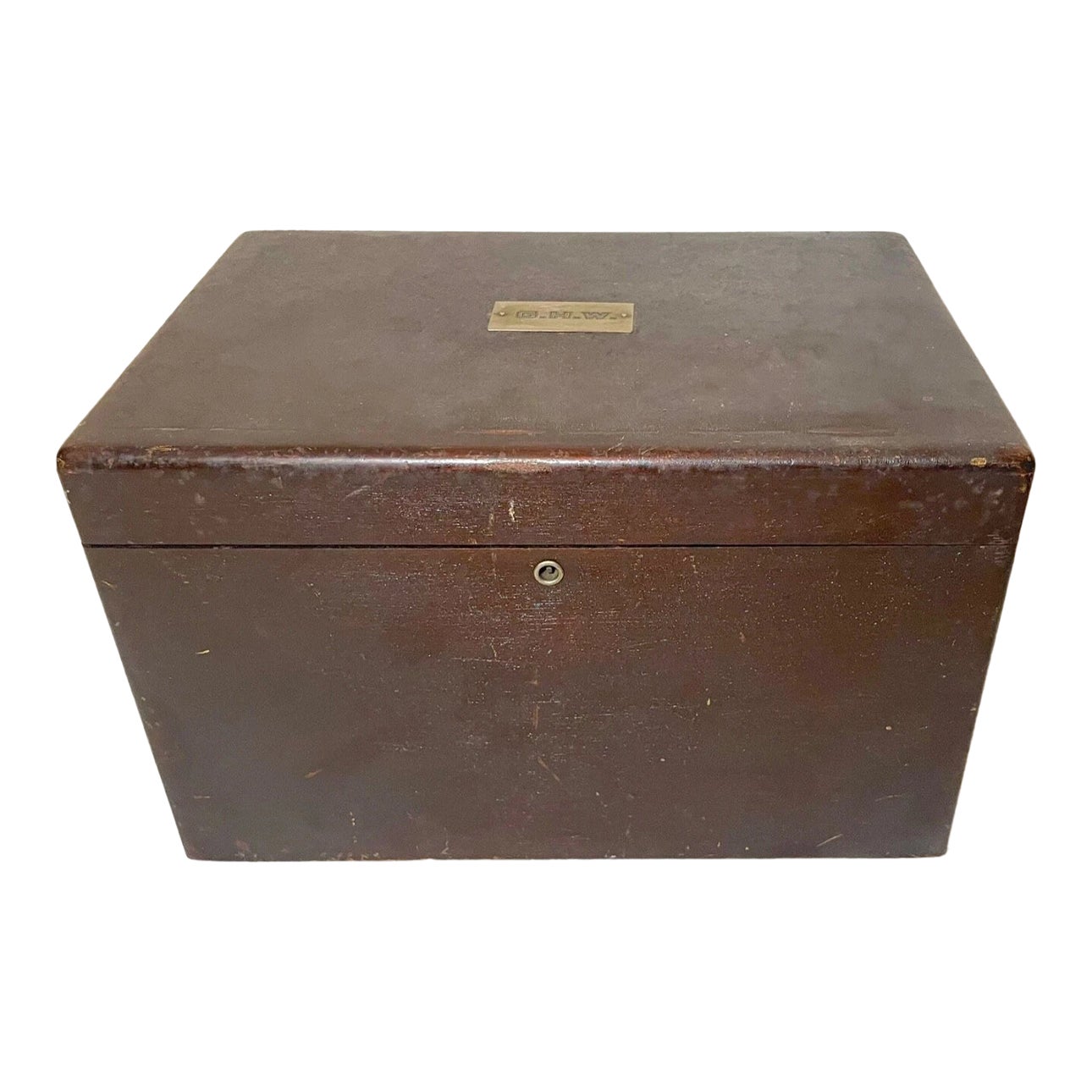 Quality Antique 1800's Handmade Wooden Glass Cigar Tobacco Humidor Box ...