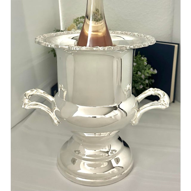 Vintage Oneida Du Maurier Wine Cooler or Champagne Bucket | Chairish