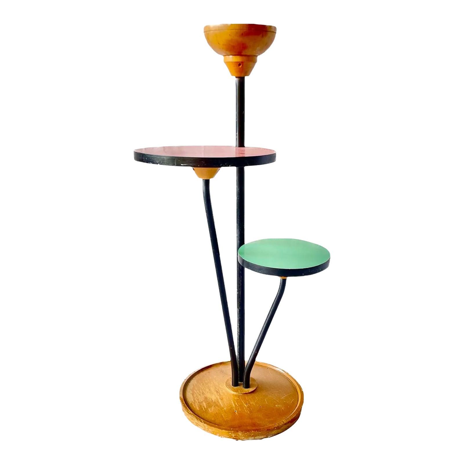 Vintage Mid-Century Modern Plant Stand | Chairish
