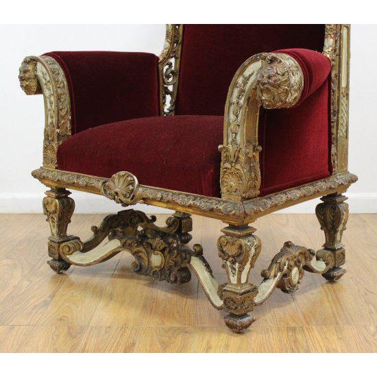 18th Century Gilt Chair | Chairish