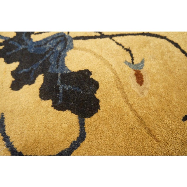 1920s Round Chinese Art Deco Round Rug ( 2' R - 62 CM ) | Chairish