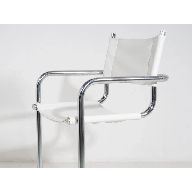 1970s Mart Stam Style Tubular Cantilever Bar Stool | Chairish