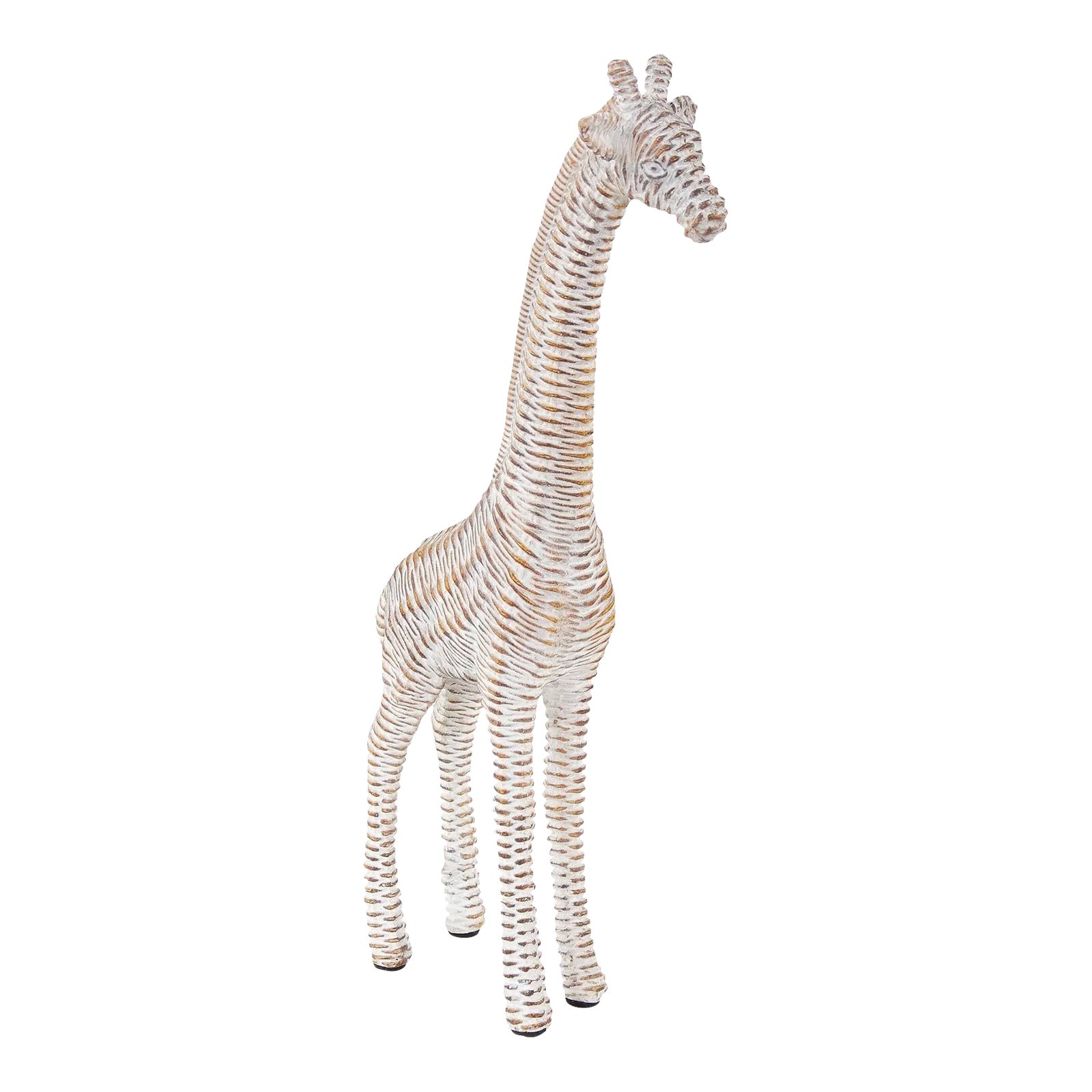 African Giraffe Resin Sculpture | Chairish