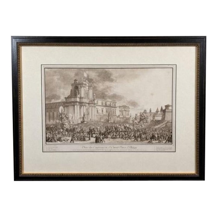 18th-Century French Etching — Papal Civic Ceremony, Rome (1777) | Chairish