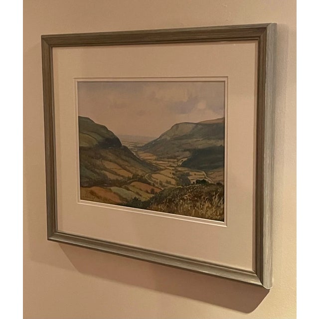 George Trevor, Watercolour of Ireland Valley Countryside by 20th ...