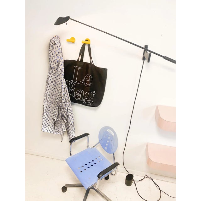 Yellow Powder Coated Wall Hooks | Chairish