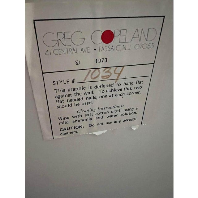 Vintage Op Art Mirror by Greg Copeland Style #1034 | Chairish