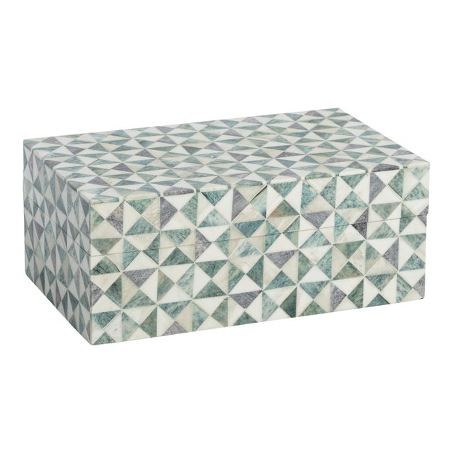 Manado Bone Decorative Box, Large | Chairish