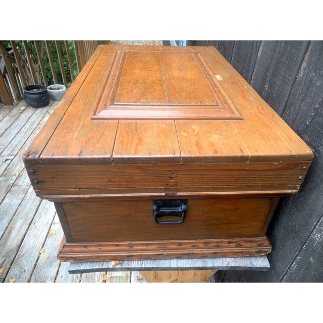 1927 Large Carpenter's Box Signed M. Kroll | Chairish