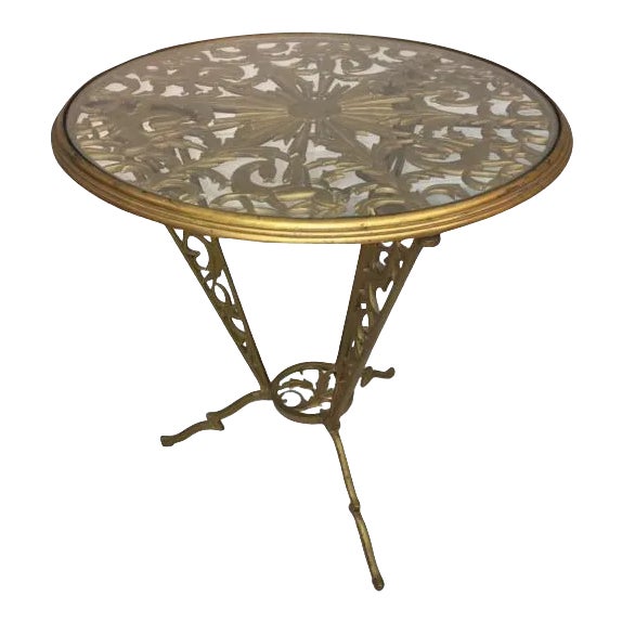 Karl Hagenauer Art Deco Stylized Sun and Horse Table | Chairish