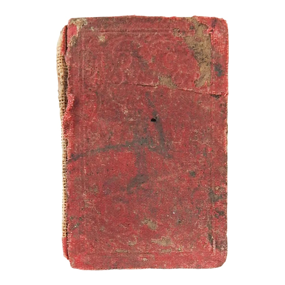 Antique Tiny Red Book of Bible Verses | Chairish