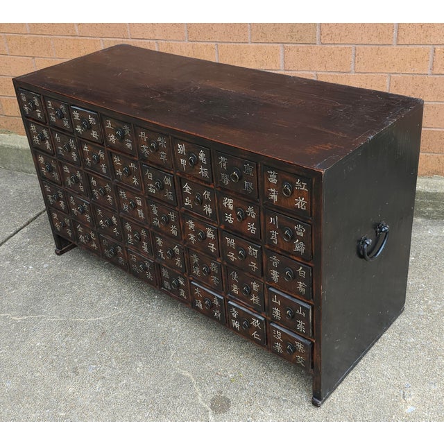 Antique South East Asian 40-Drawer Apothecary Cabinet, Circa 1920s ...