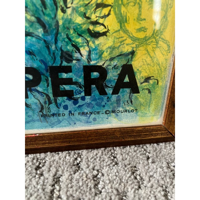 Vintage 1967 Marc Chagall Metropolitan Opera - Die Zauberflote Mozart ...