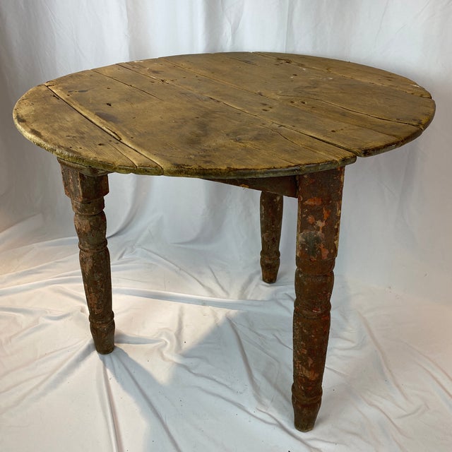 19th C. Irish Tri-Leg Table | Chairish