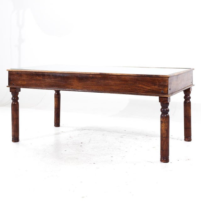 Antique Indian Door Dining Table | Chairish