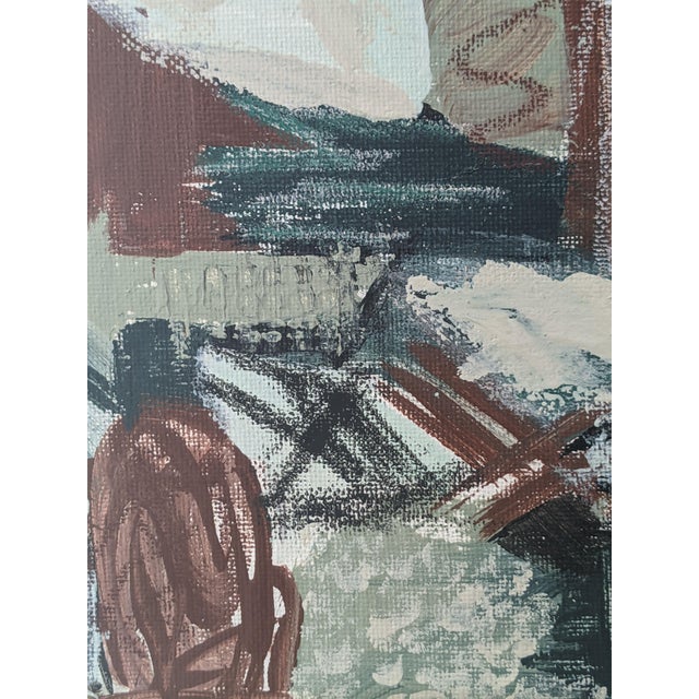 Original "Inner Vision" Abstract Expressionist Painting | Chairish